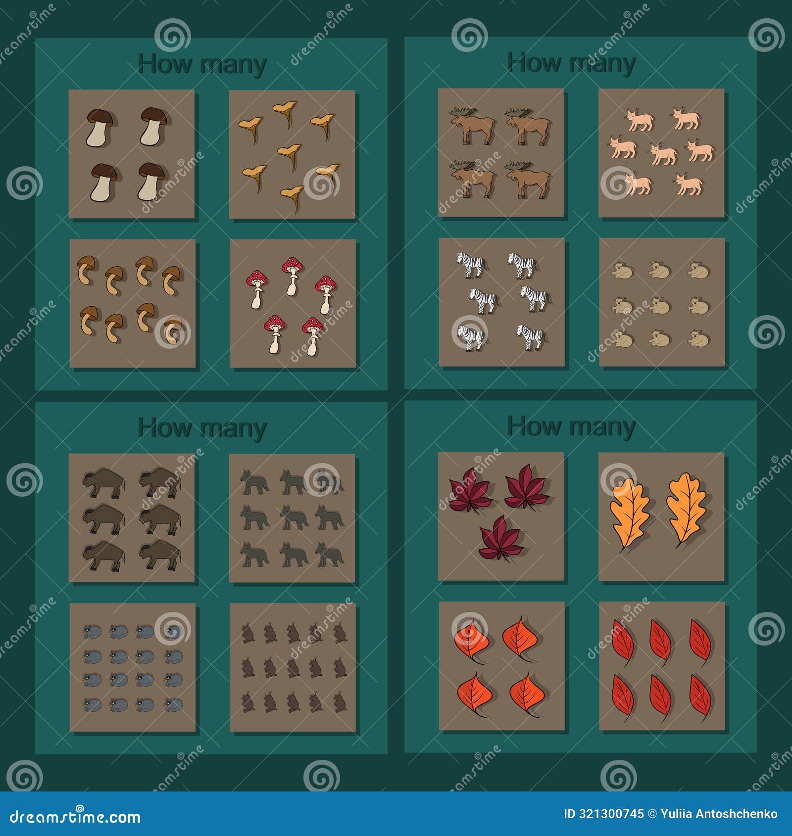 Mathematical Tasks for Preschool Children. Teaching a Child To Count ...