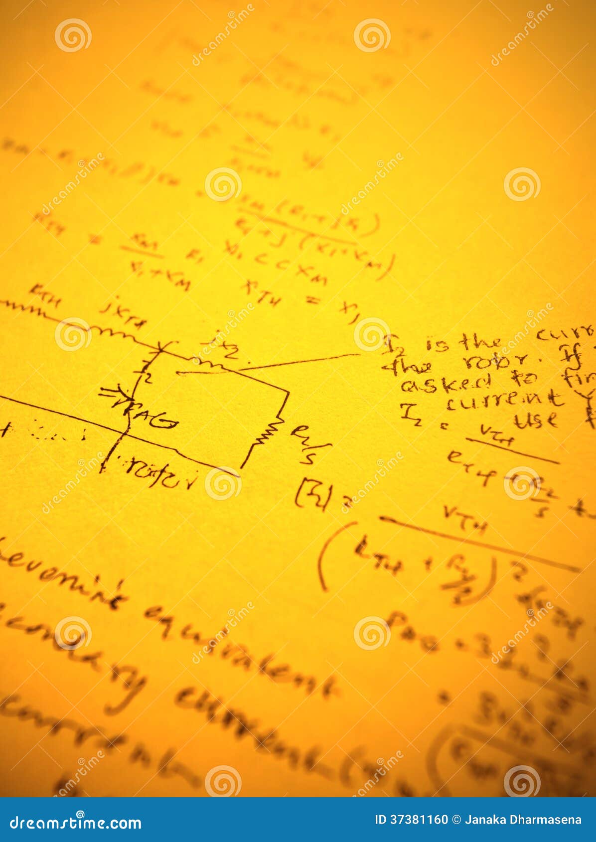 Mathematical text stock photo. Image of inspiration, mathematical ...