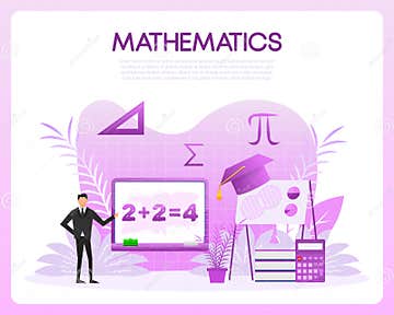 Mathematical Theory Formulas. Math School Subject. Learning Mathematics ...