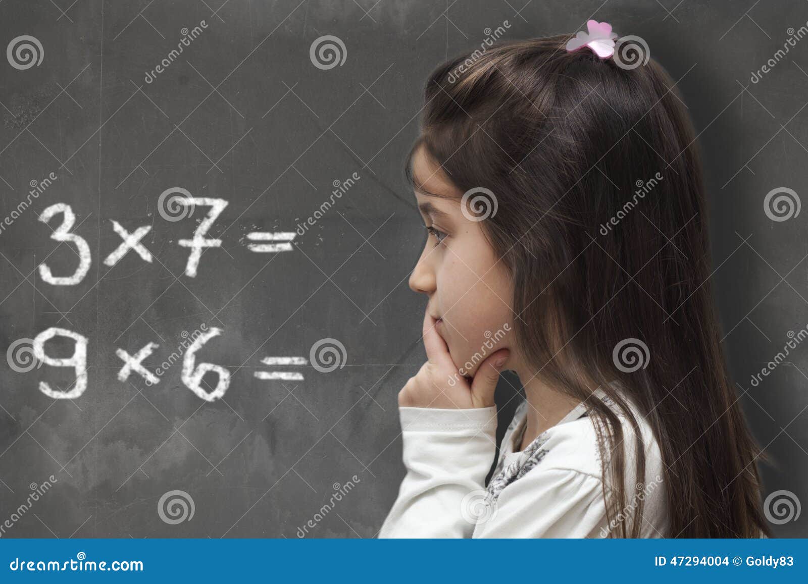 Mathematical thinking stock photo. Image of concentration - 47294004