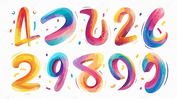 Mathematical Zero Symbol and Null Set Concept Stock Illustration ...