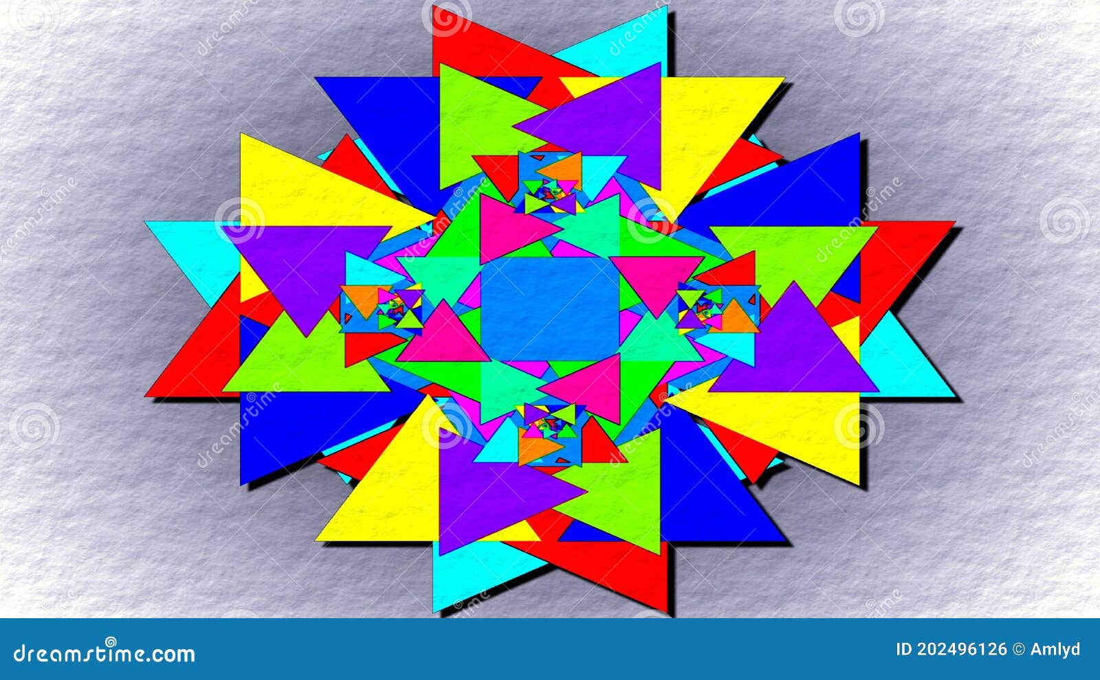 Triangles Dominant In Widescreen Format Stock Photography ...