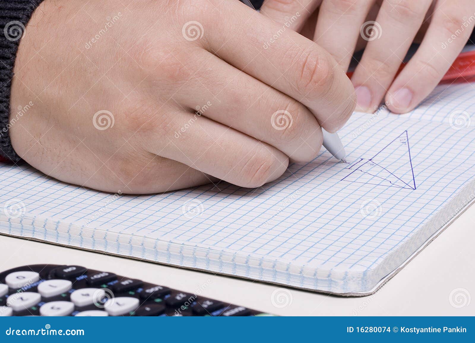 Mathematician stock photo. Image of learning, student - 16280074