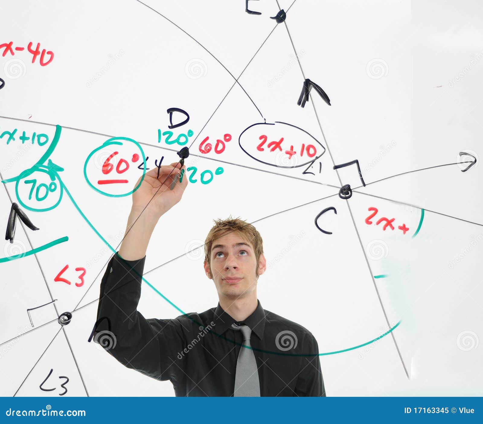 Mathematician stock image. Image of happy, blank, copyspace - 17163345