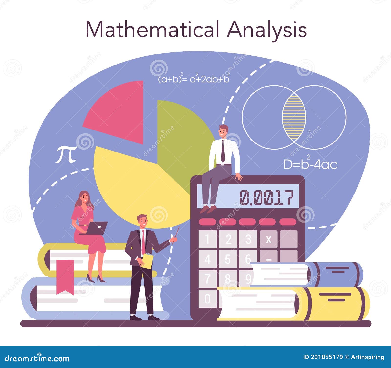 Mathematician Set. Mathematician Seek And Use Scientific Pattern ...