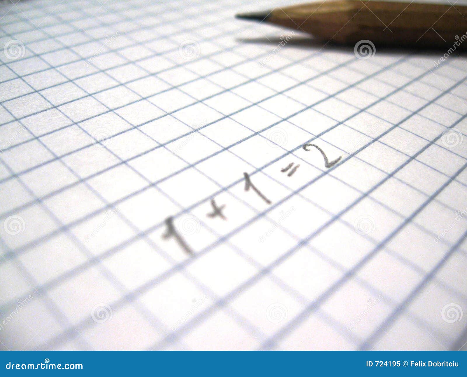 Mathematics stock image. Image of paper, elementary, homework - 724195