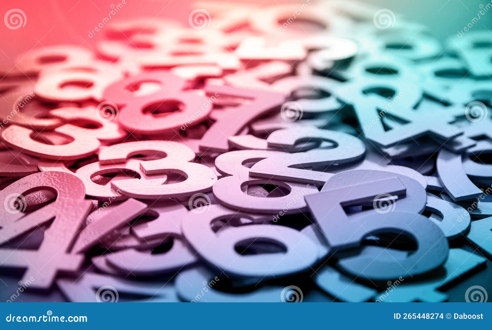 Mathematics Abstract Background Made with Solid Numbers Stock Photo ...