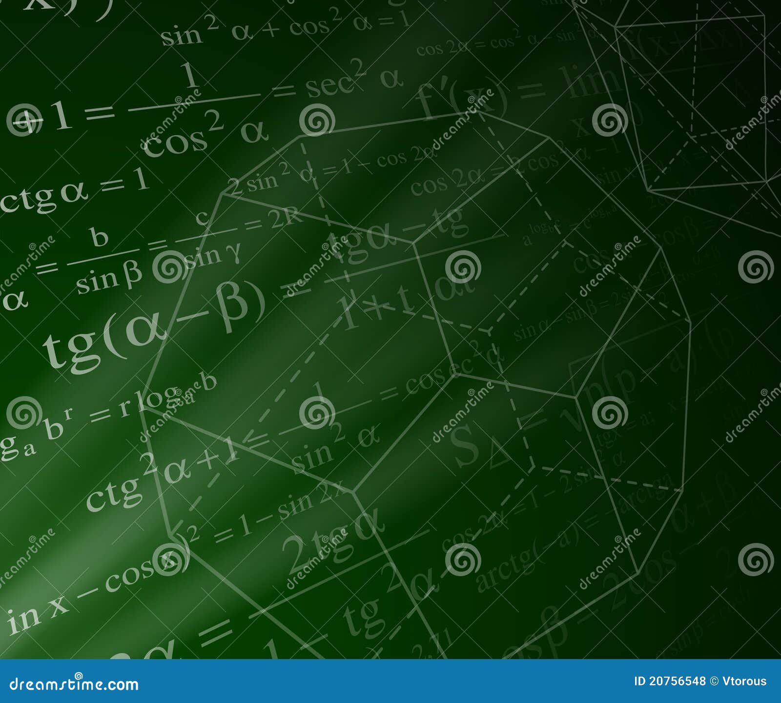 Mathematics background stock vector. Illustration of drawing - 20756548