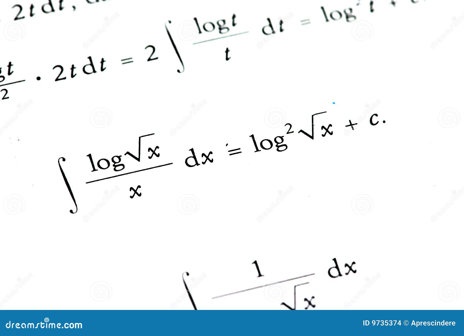 Mathematics Background Stock Photography | CartoonDealer.com #9735374