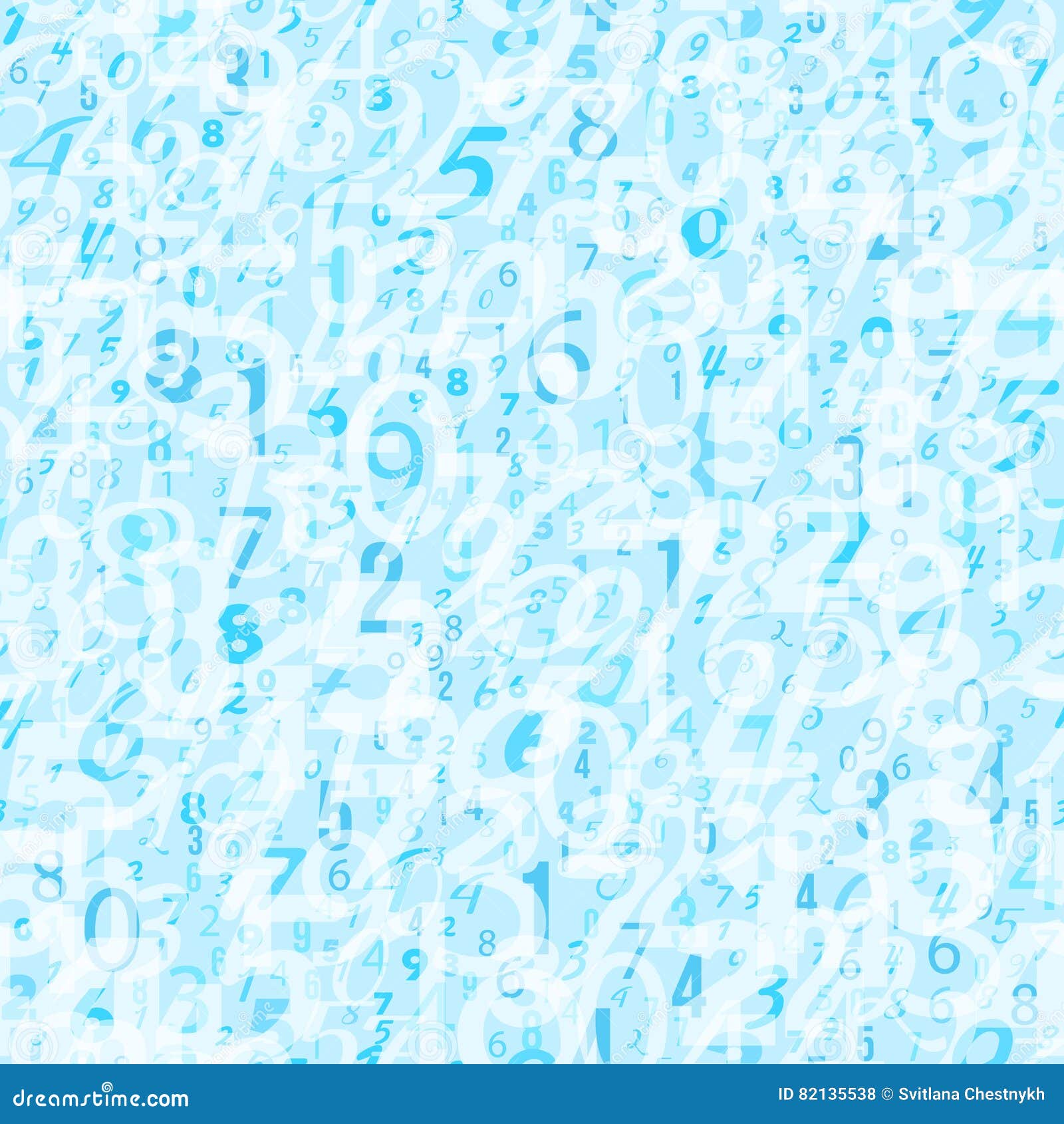 Blue Math Wallpaper