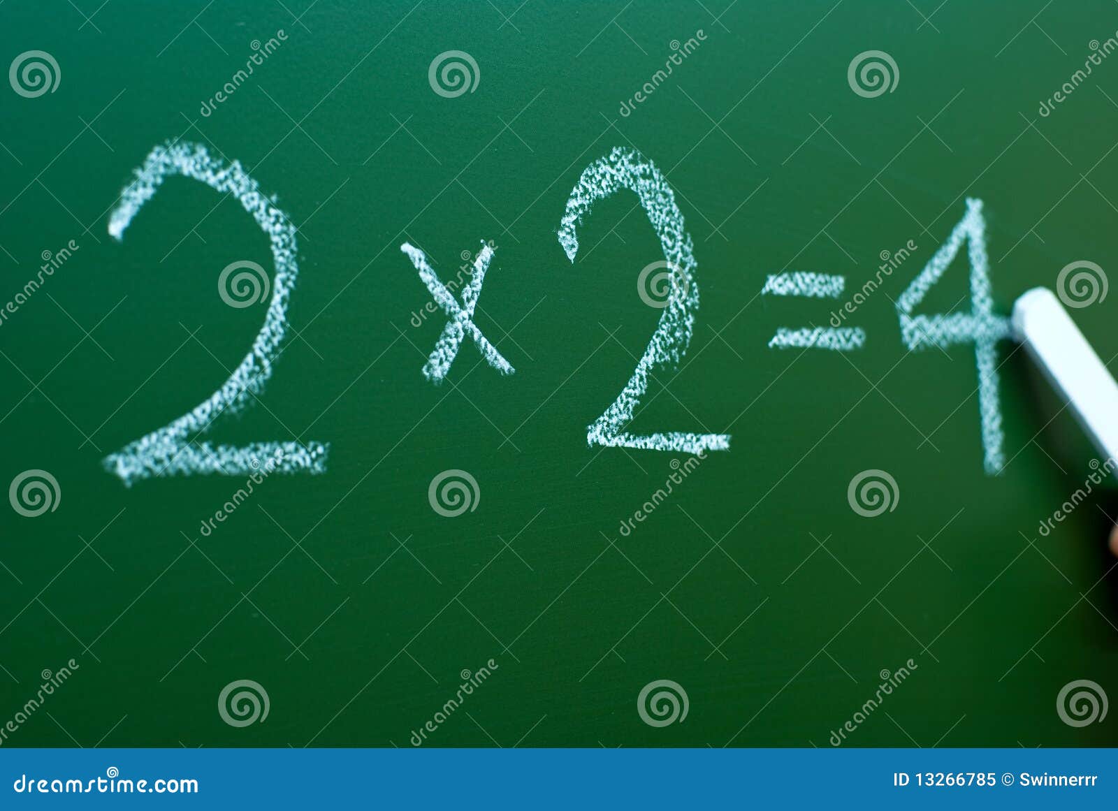Mathematics on a Blackboard Stock Image - Image of mathematical, light ...
