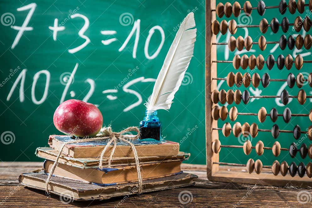 Mathematics Classes in Primary School Stock Photo - Image of calculus ...