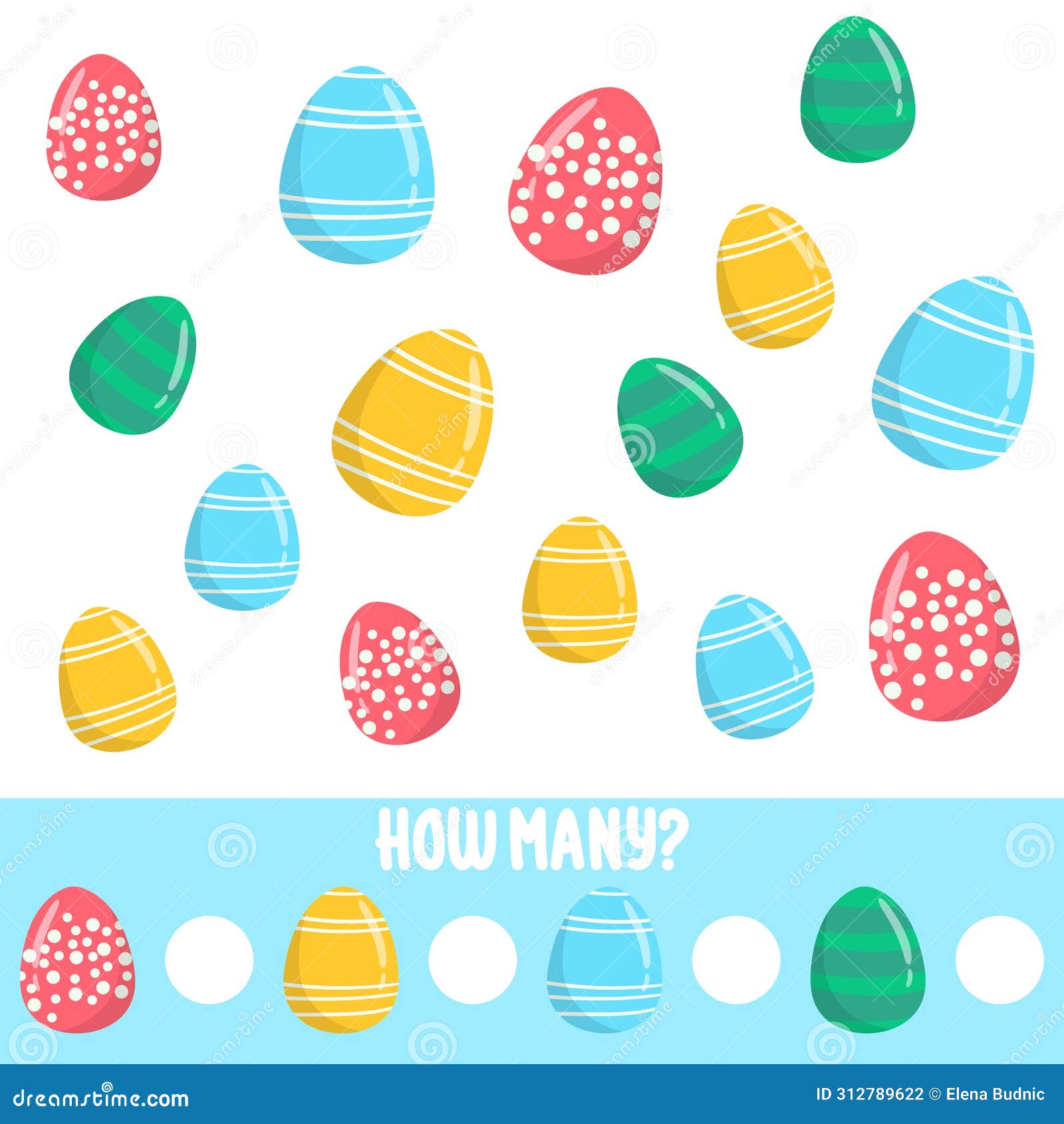 Mathematics Educational Children Game. Study Counting, Numbers ...