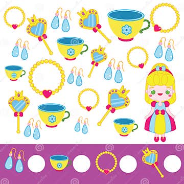 Mathematics Educational Children Game. Study Counting, Numbers ...