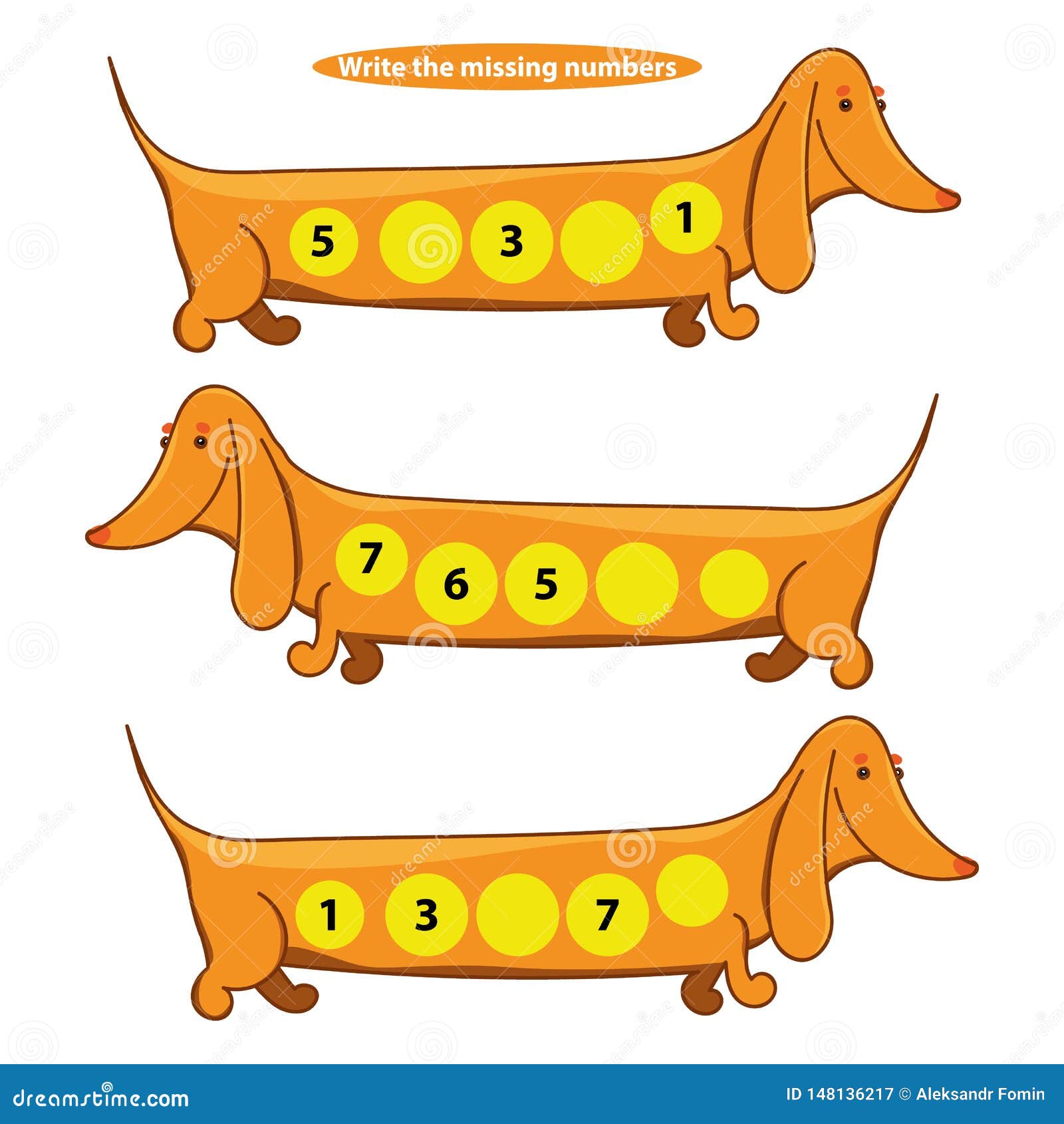 Mathematics Educational Game for Children. Vector Illustration Stock ...