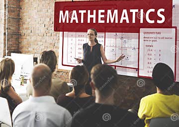 Mathematics Equation Calculate Algebra Function Concept Stock Photo ...