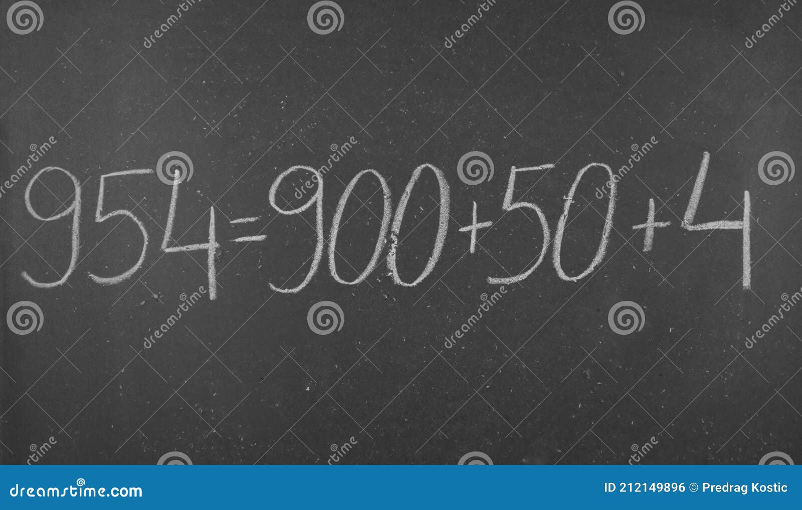 Mathematics. stock photo. Image of comma, additionexample - 212149896
