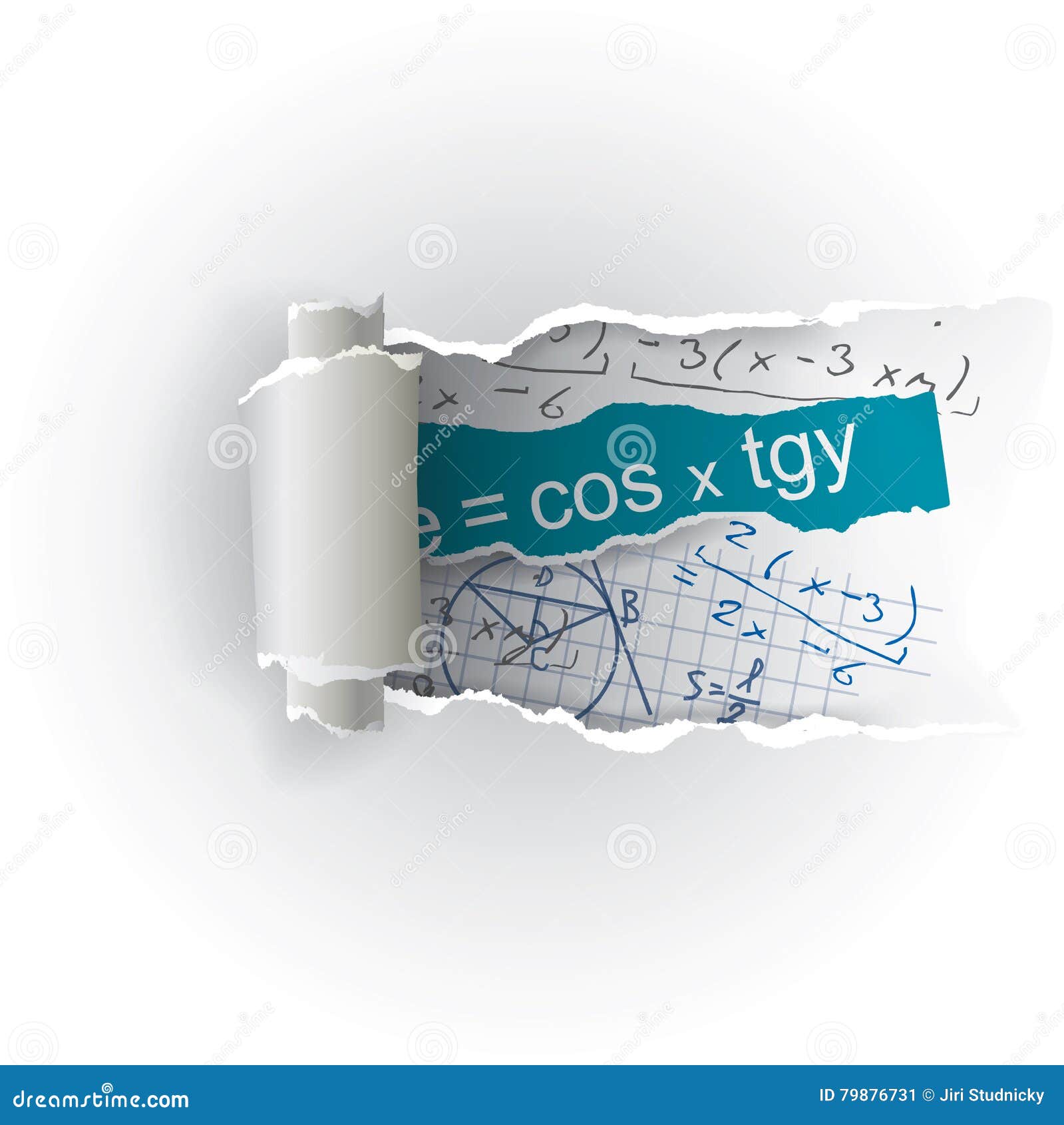 Mathematics Formulas On A Blackboard Royalty-Free Stock Photo ...