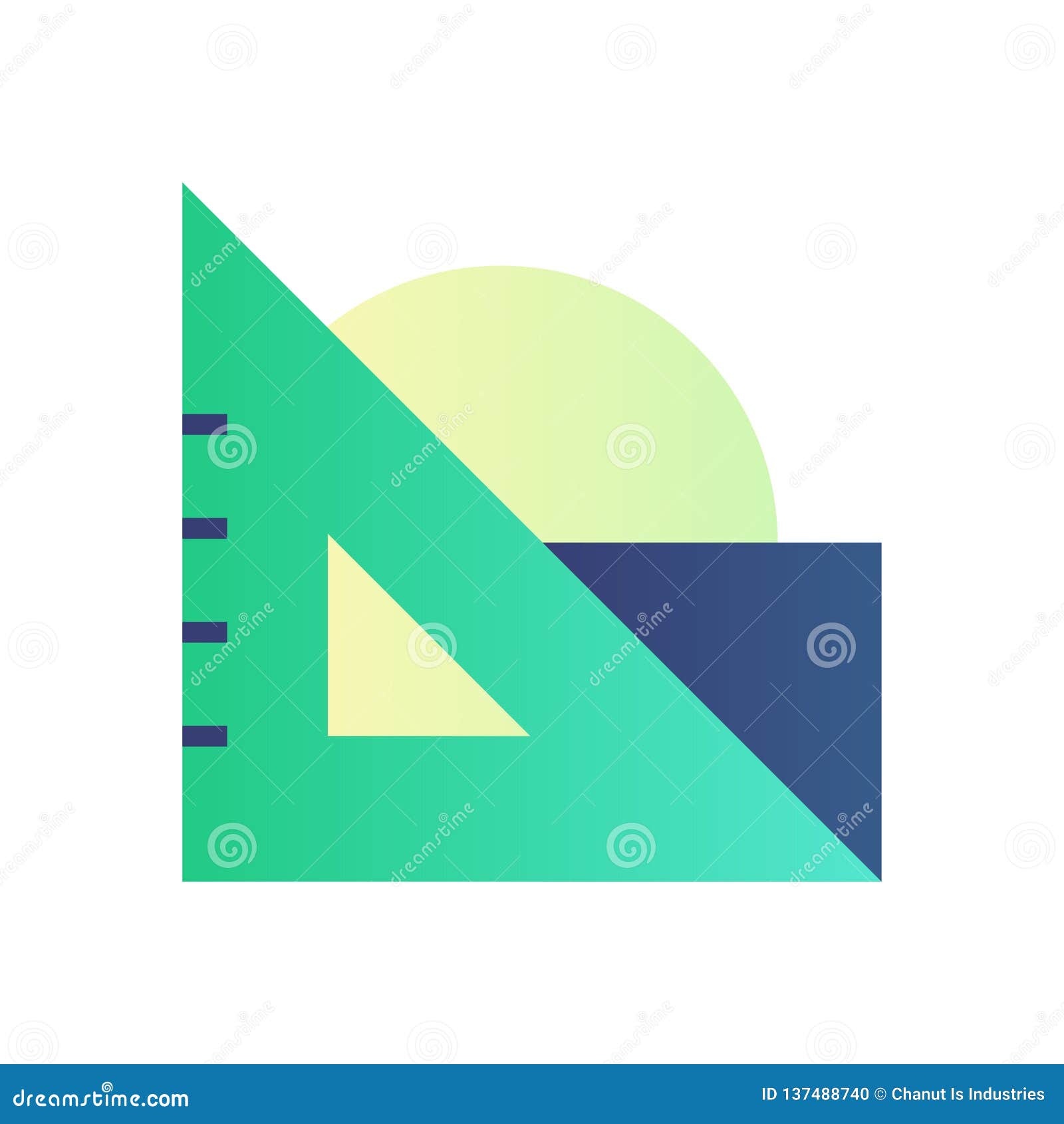 Mathematics Gradient Illustration Stock Vector - Illustration of ...