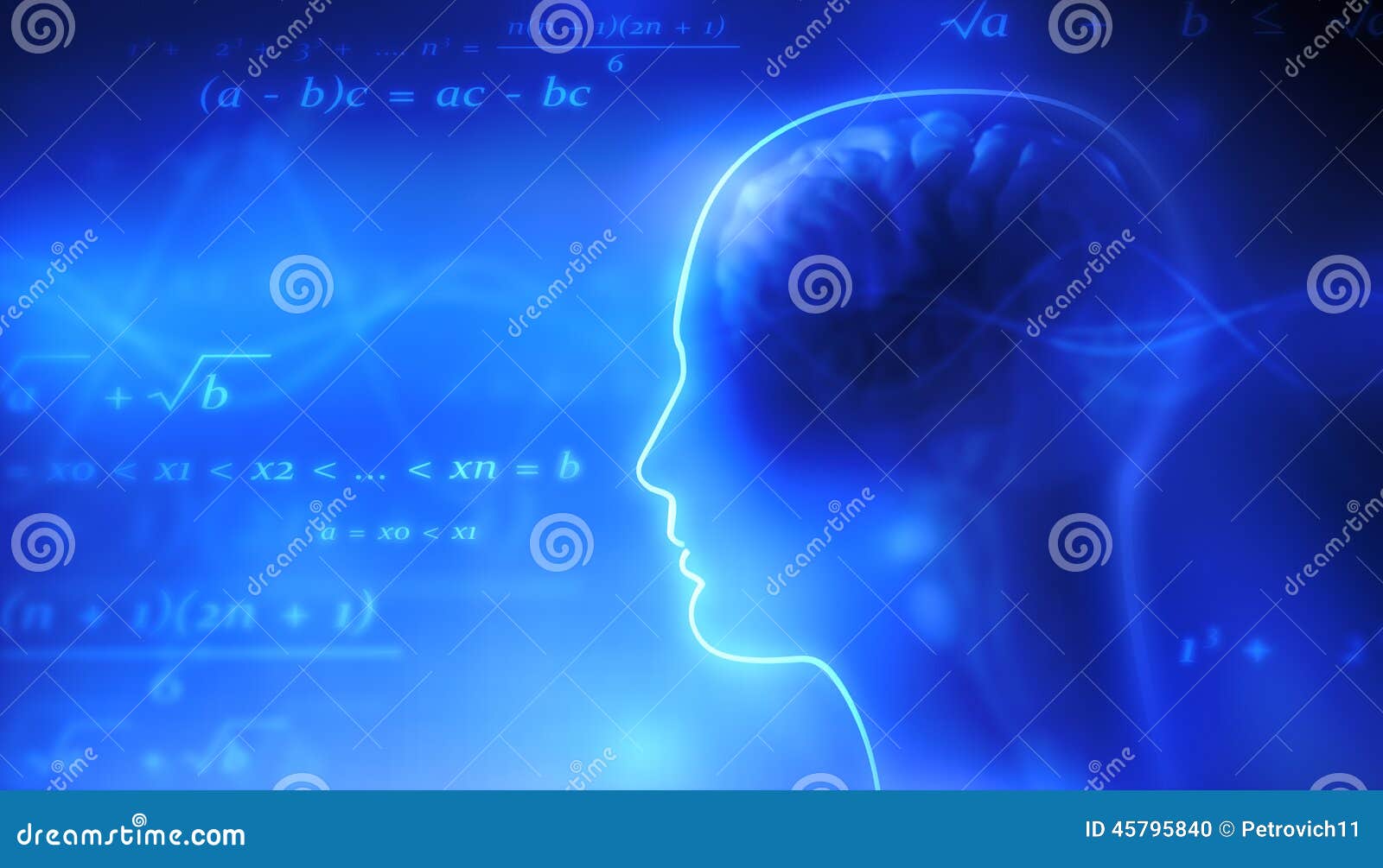 Mathematics stock illustration. Illustration of education - 45795840