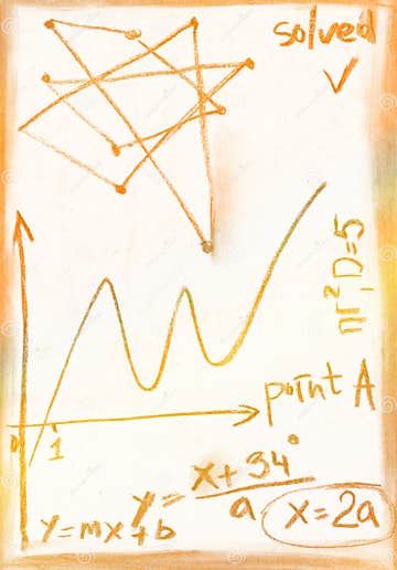 Mathematics Lettering Artistic Notes, Maths Problem Solving Student ...