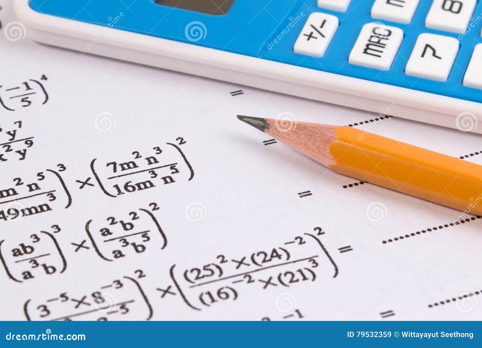 Mathematics, Math Equations Close-up. Math Homework Or Math Exams ... Mathematics, Math Equations Close-up. Math Homework Or Math Exams ...