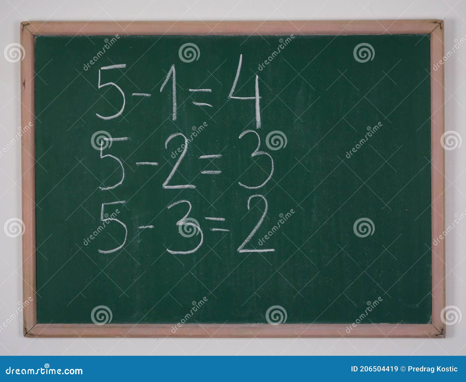 Mathematics. stock image. Image of written, addition - 206504419