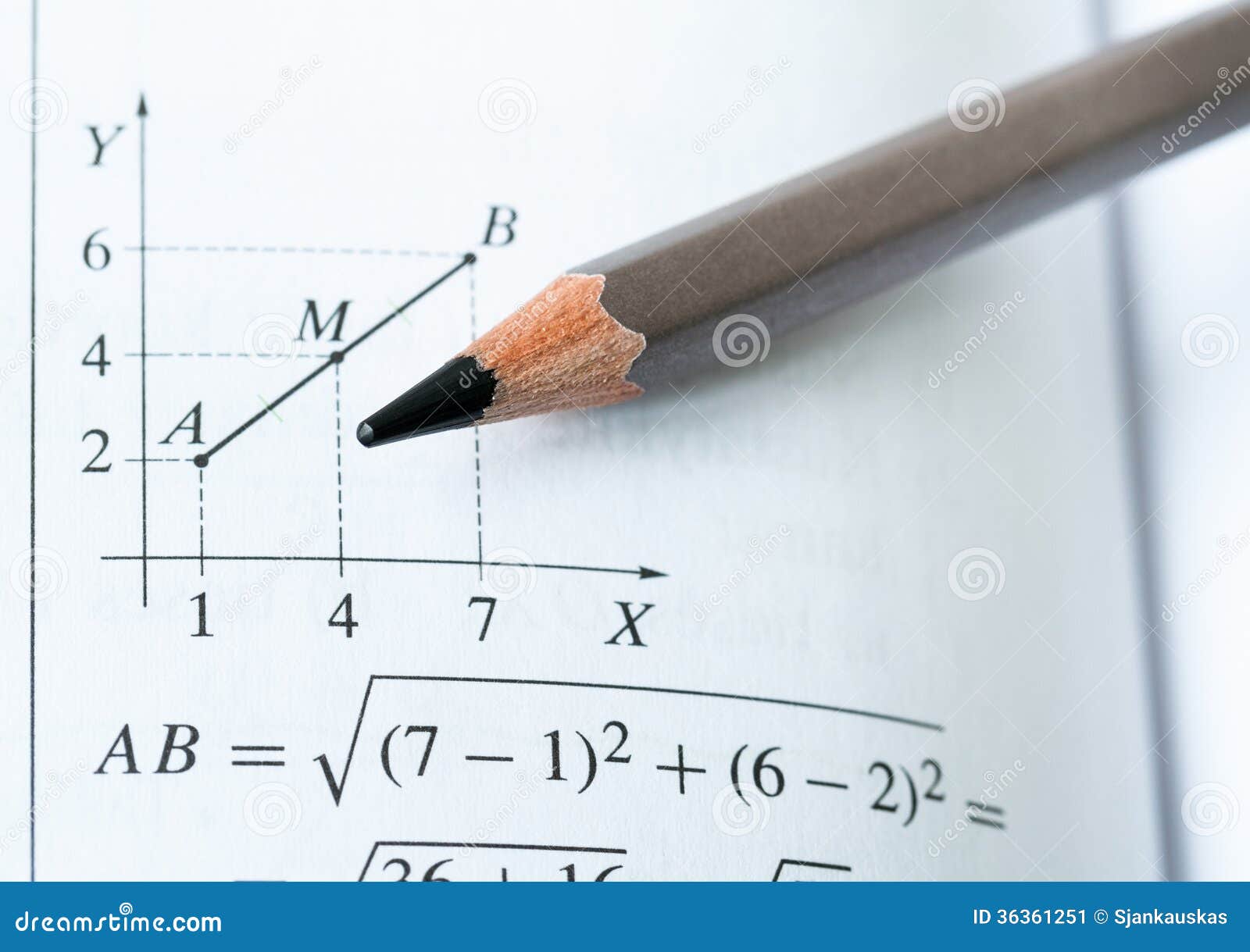 Mathematics stock image. Image of macro, educational - 36361251