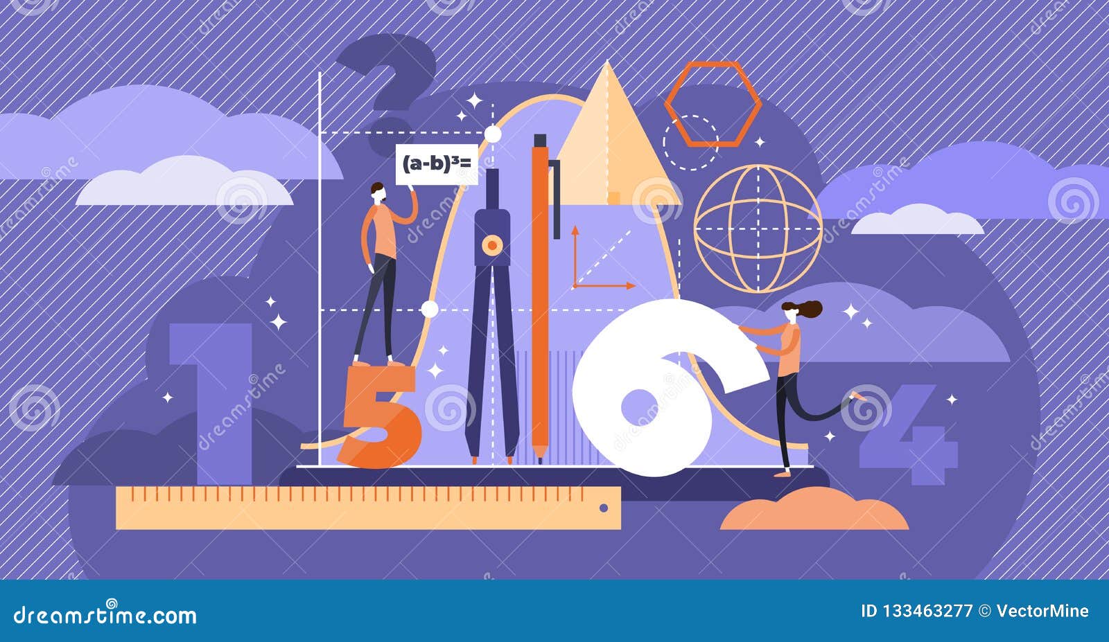 Mathematics Vector Outline Horizontal Banner. Math Science Linear ... Mathematics Vector Outline Horizontal Banner. Math Science Linear ...