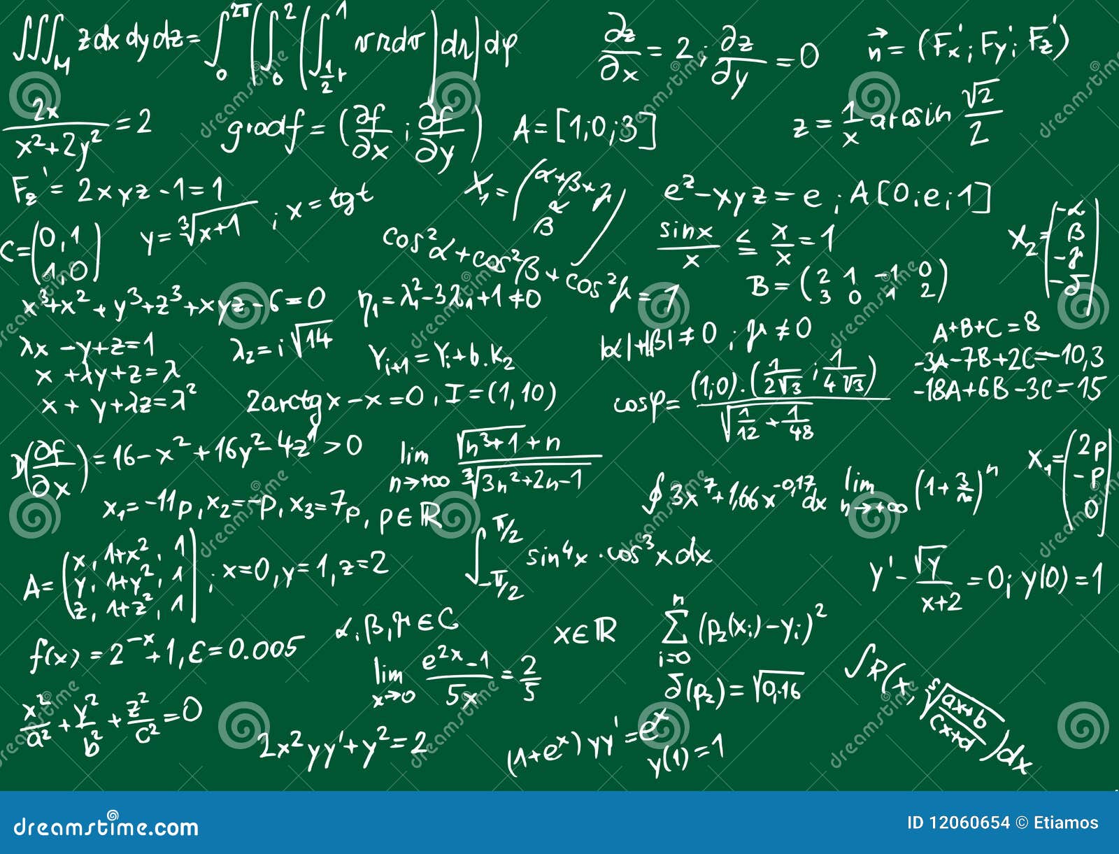 Mathematik vektor abbildung. Illustration von technik - 12060654