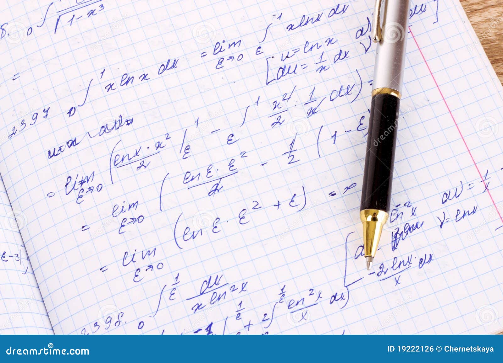 Mathematische Berechnung stockfoto. Bild von papier, formel - 19222126