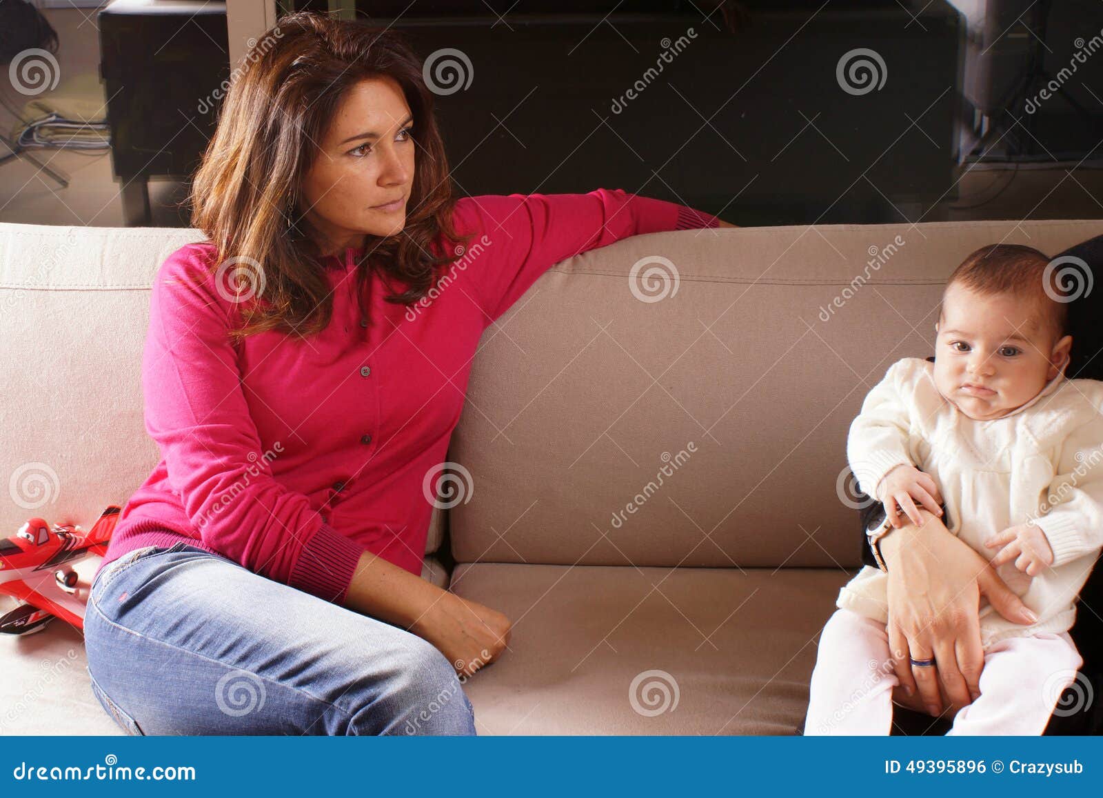 Mather and children stock photo. Image of love, hand - 49395896