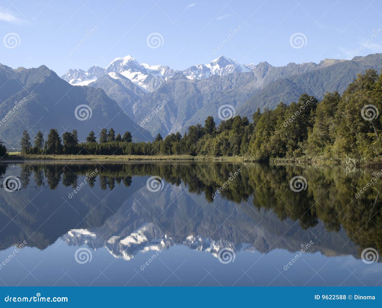 Matheson Lake Reflection stock photo. Image of blue, range - 9622588