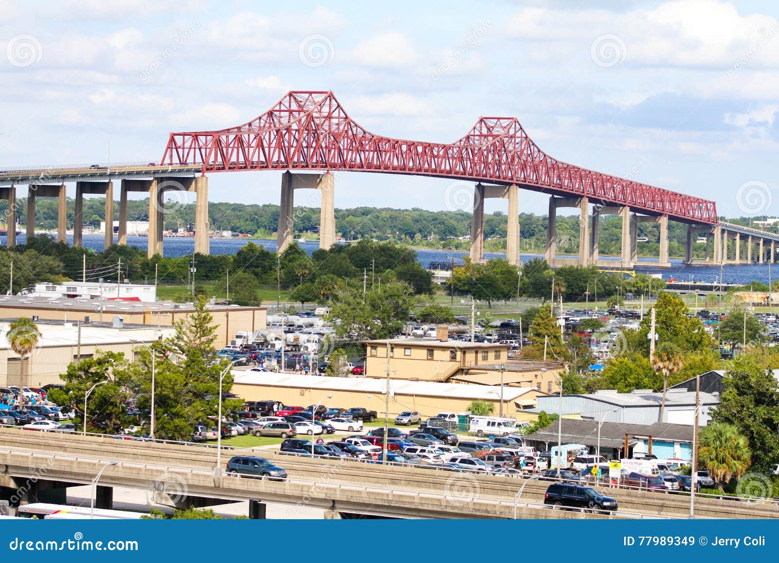 Mathews Bridge Jacksonville Florida Photos - Free & Royalty-Free Stock ...