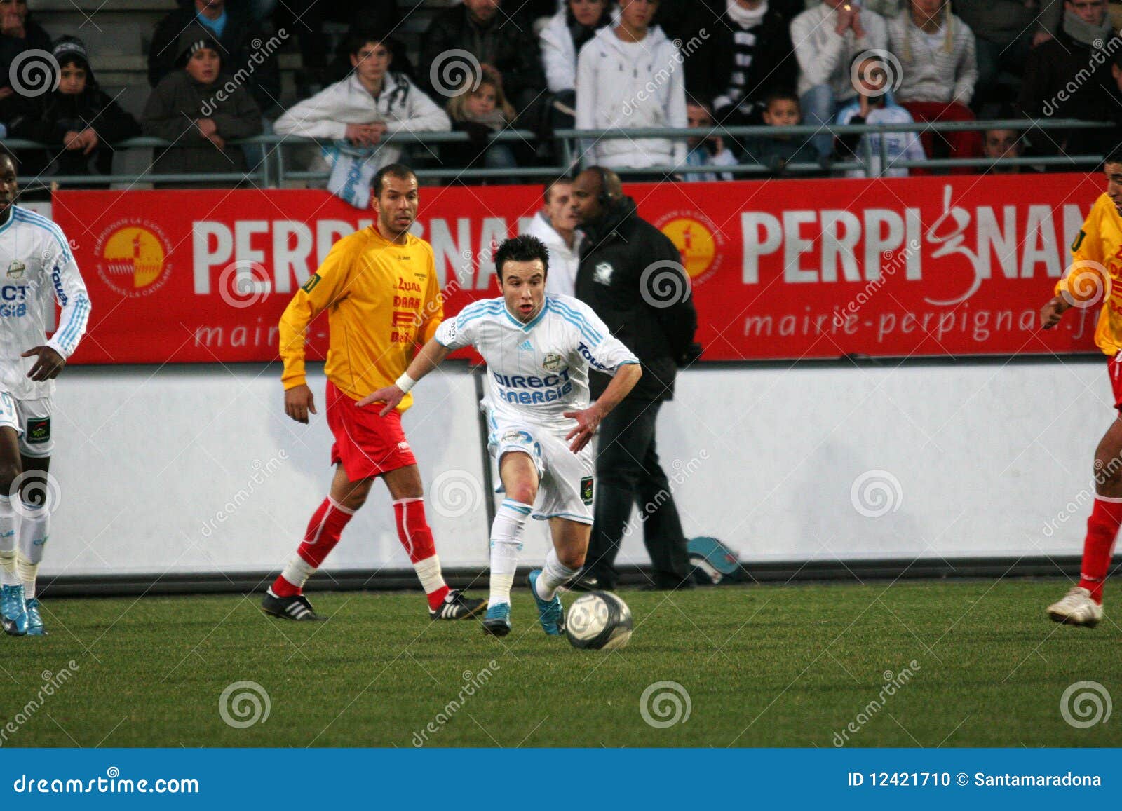 Mathieu Valbuena of Olympique De Marseille Editorial Image - Image of ...