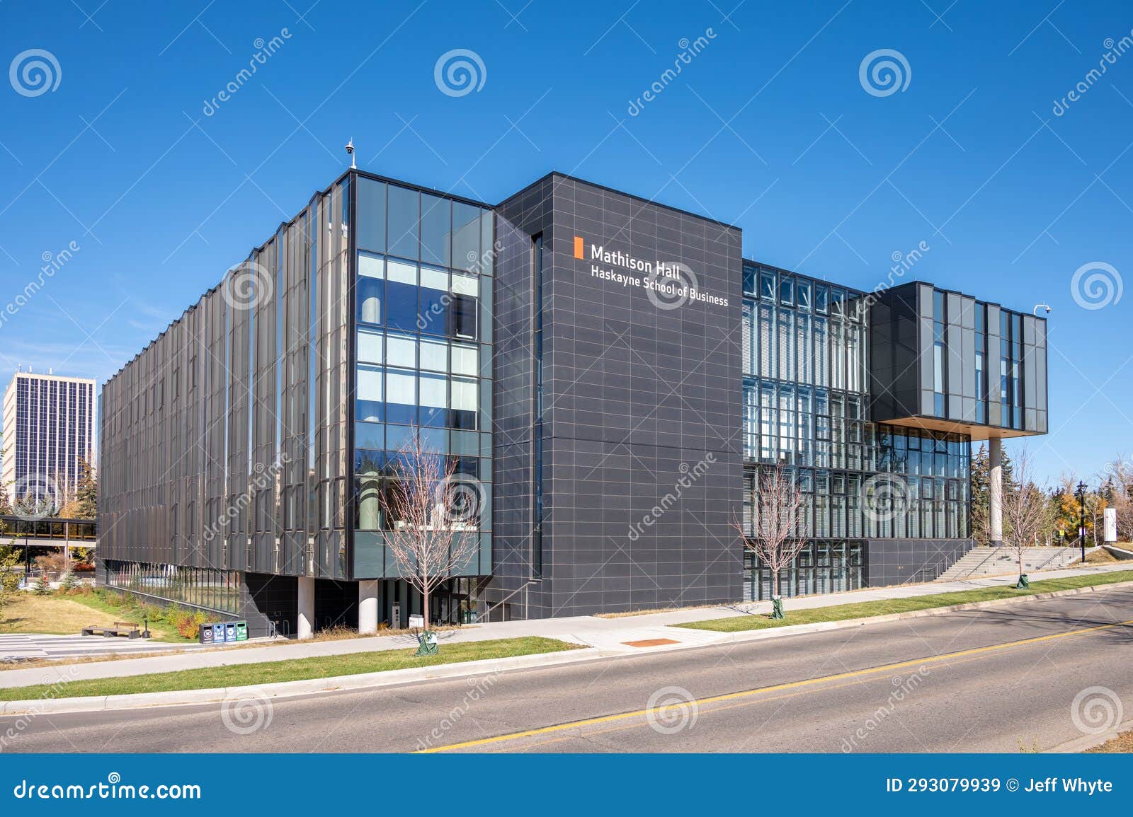 Mathison Hall Building at the University of Calgary Editorial Stock ...