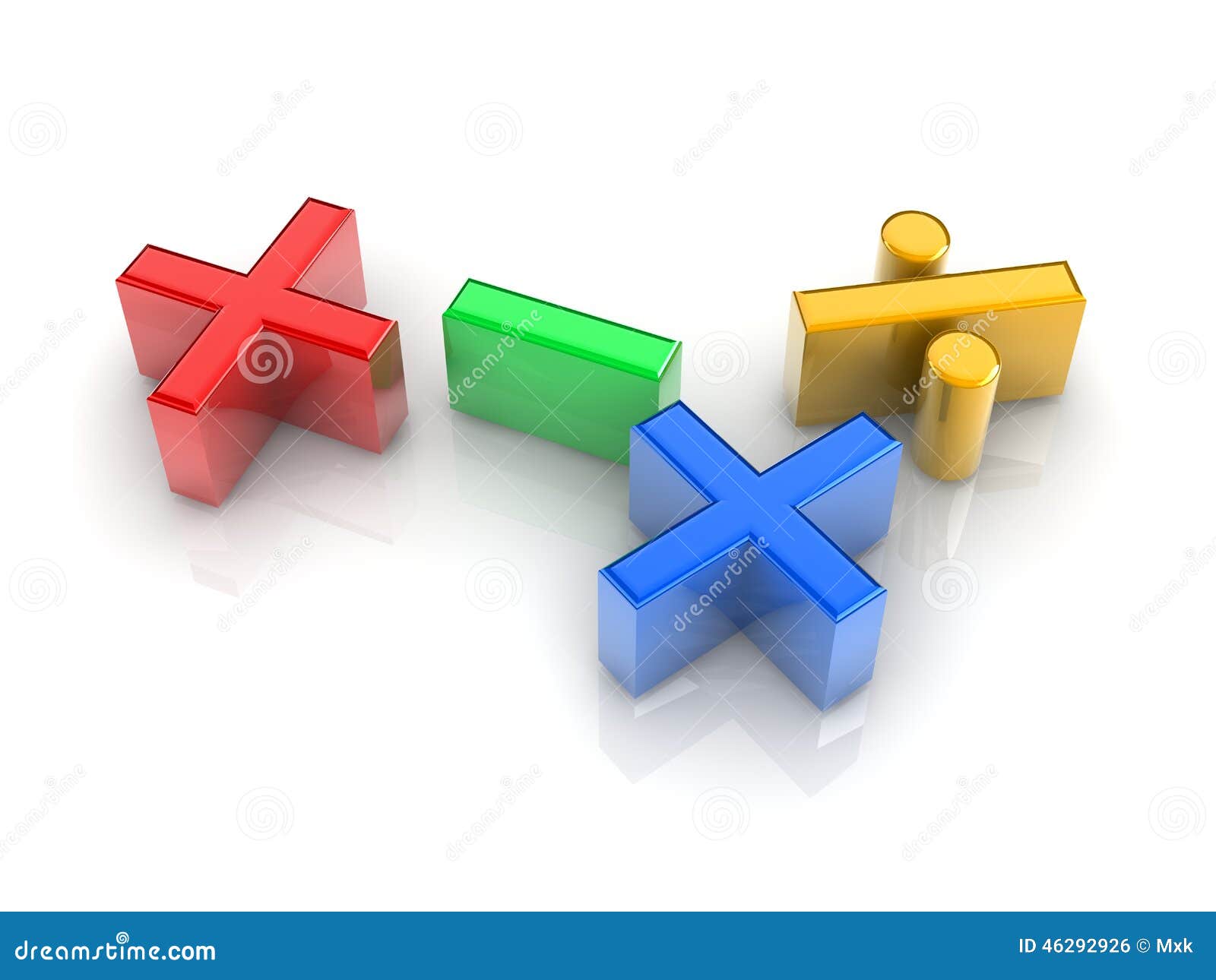 Mathmatics signs stock illustration. Illustration of view - 46292926