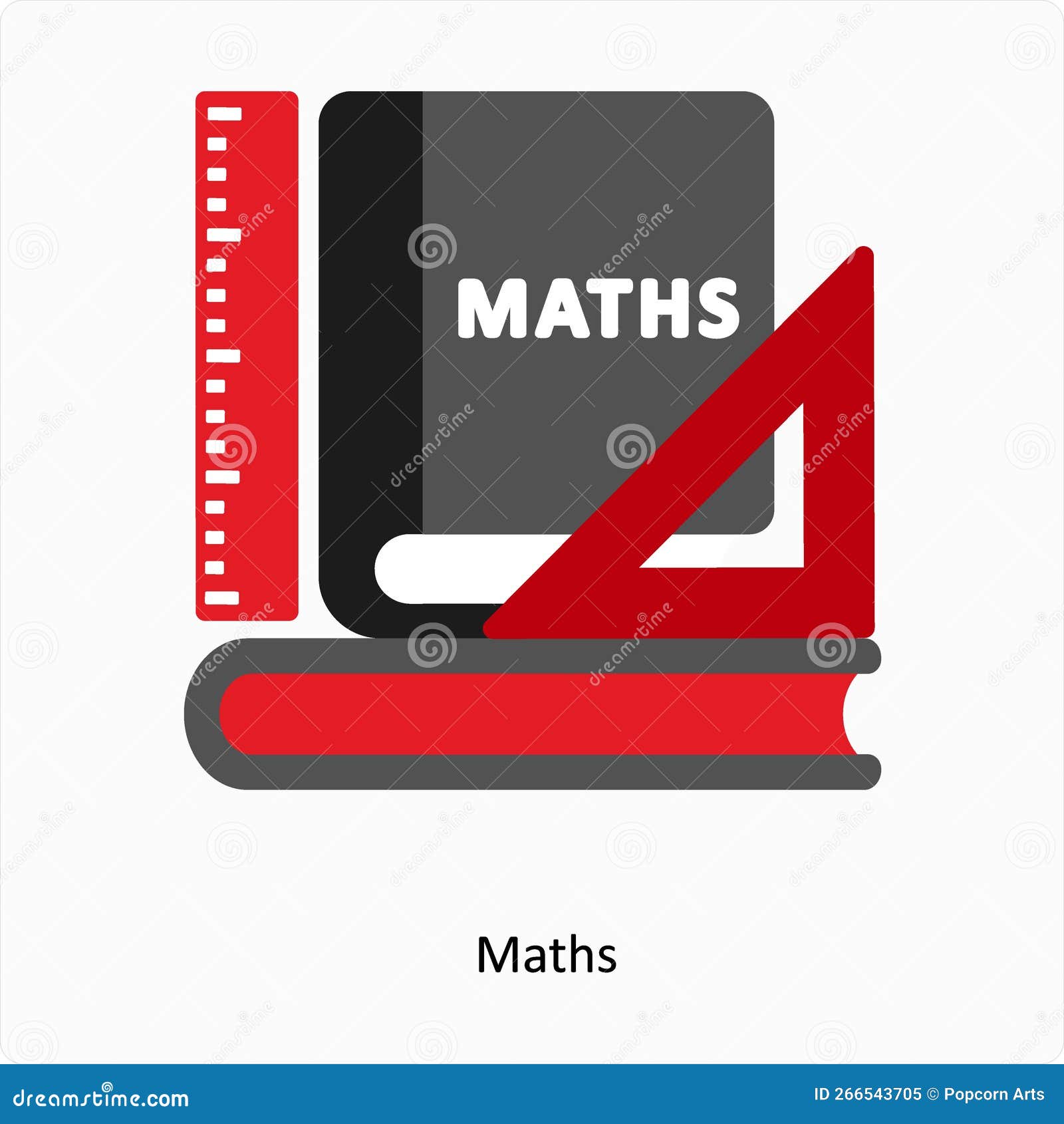 Maths stock vector. Illustration of vector, maths, mathematics - 266543705