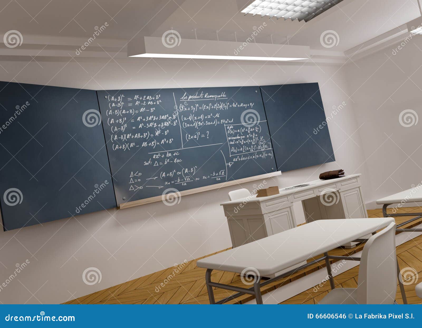 Maths Classroom stock illustration. Illustration of exam - 66606546