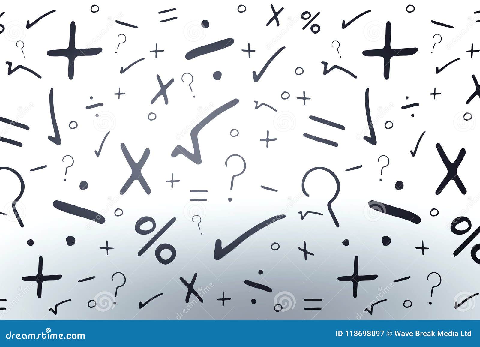 Maths doodle stock image. Image of school, space, doodle - 118698097