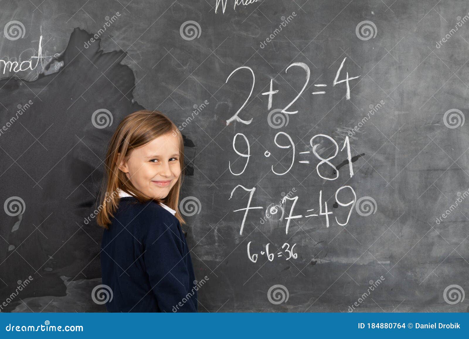 In the Maths Lesson the Student Turns To the Class and Shows the ...