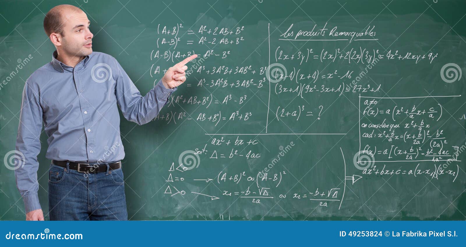 Maths teacher stock photo. Image of numbers, adult, formulae - 49253824