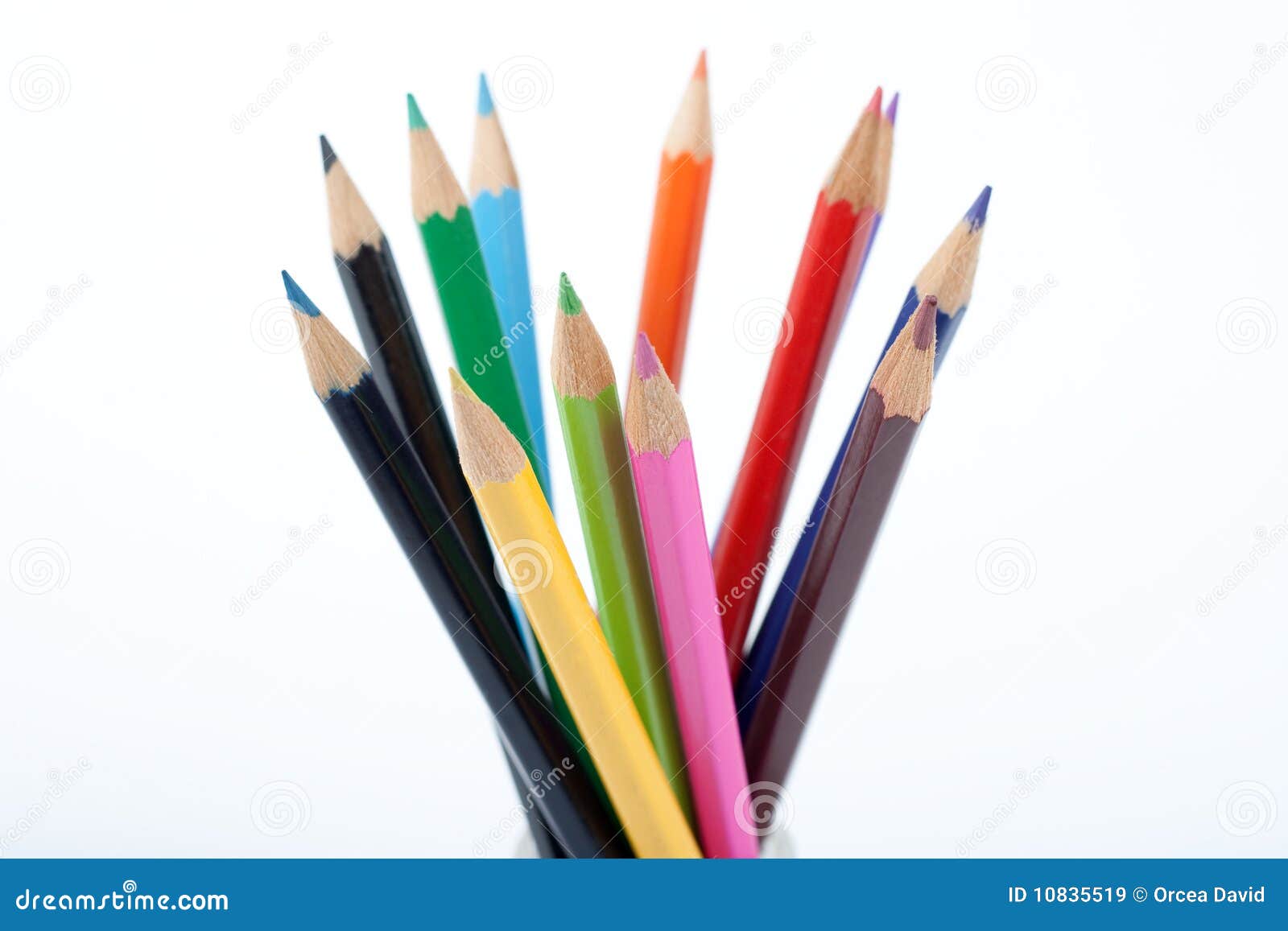 Matita colorata immagine stock. Immagine di colore, immagine - 10835519