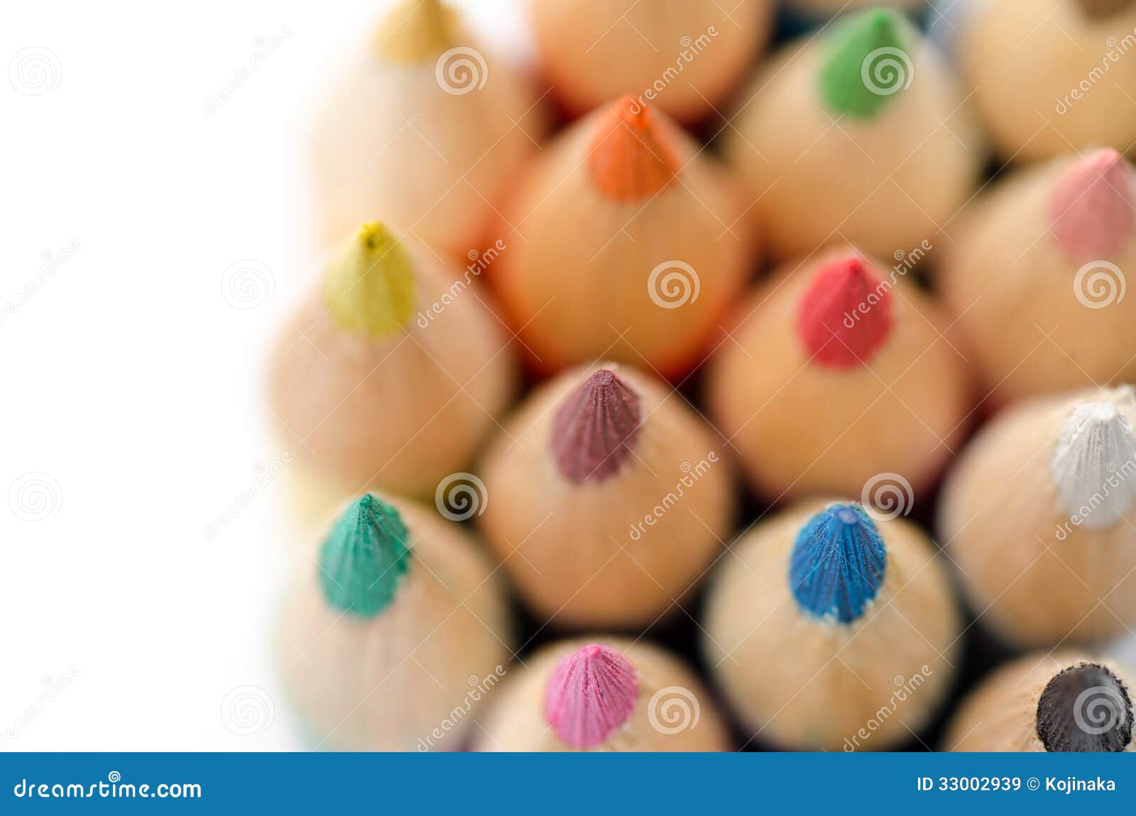 Matita colorata immagine stock. Immagine di passatempo - 33002939