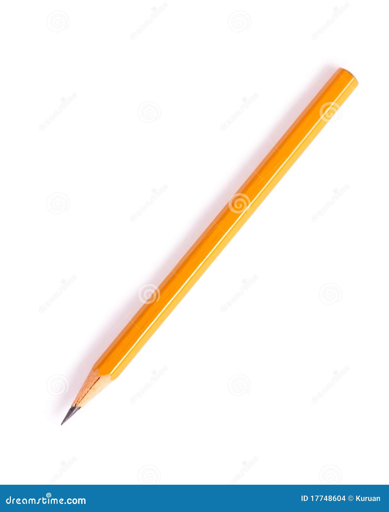 Matita Della Grafite Di Colore Giallo Fotografia Stock - Immagine di ...