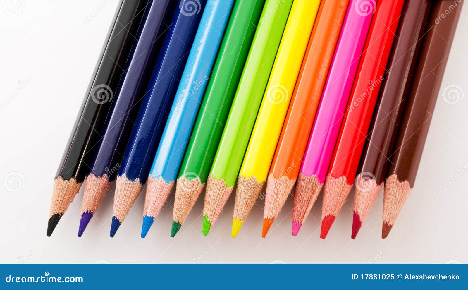 Matite immagine stock. Immagine di album, matite, colorato - 17881025