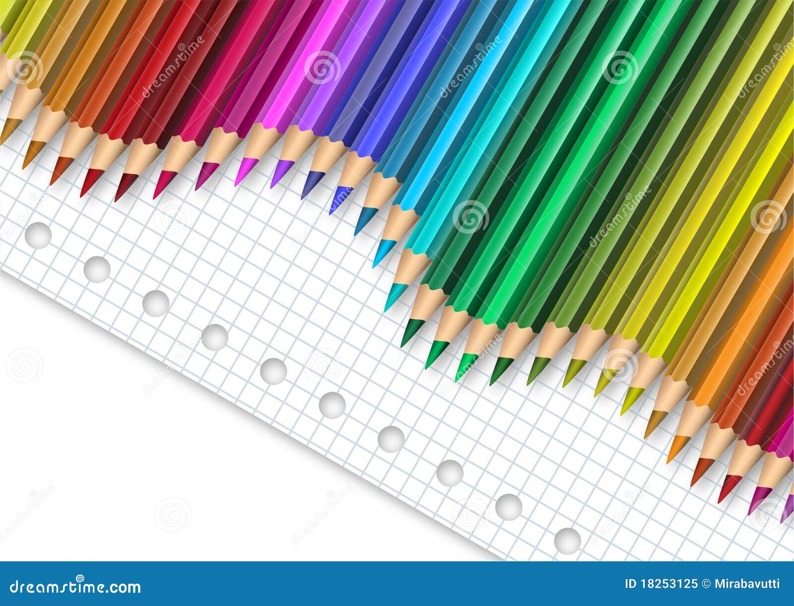 Matite stock vector. Illustration of desk, work, paper - 18253125