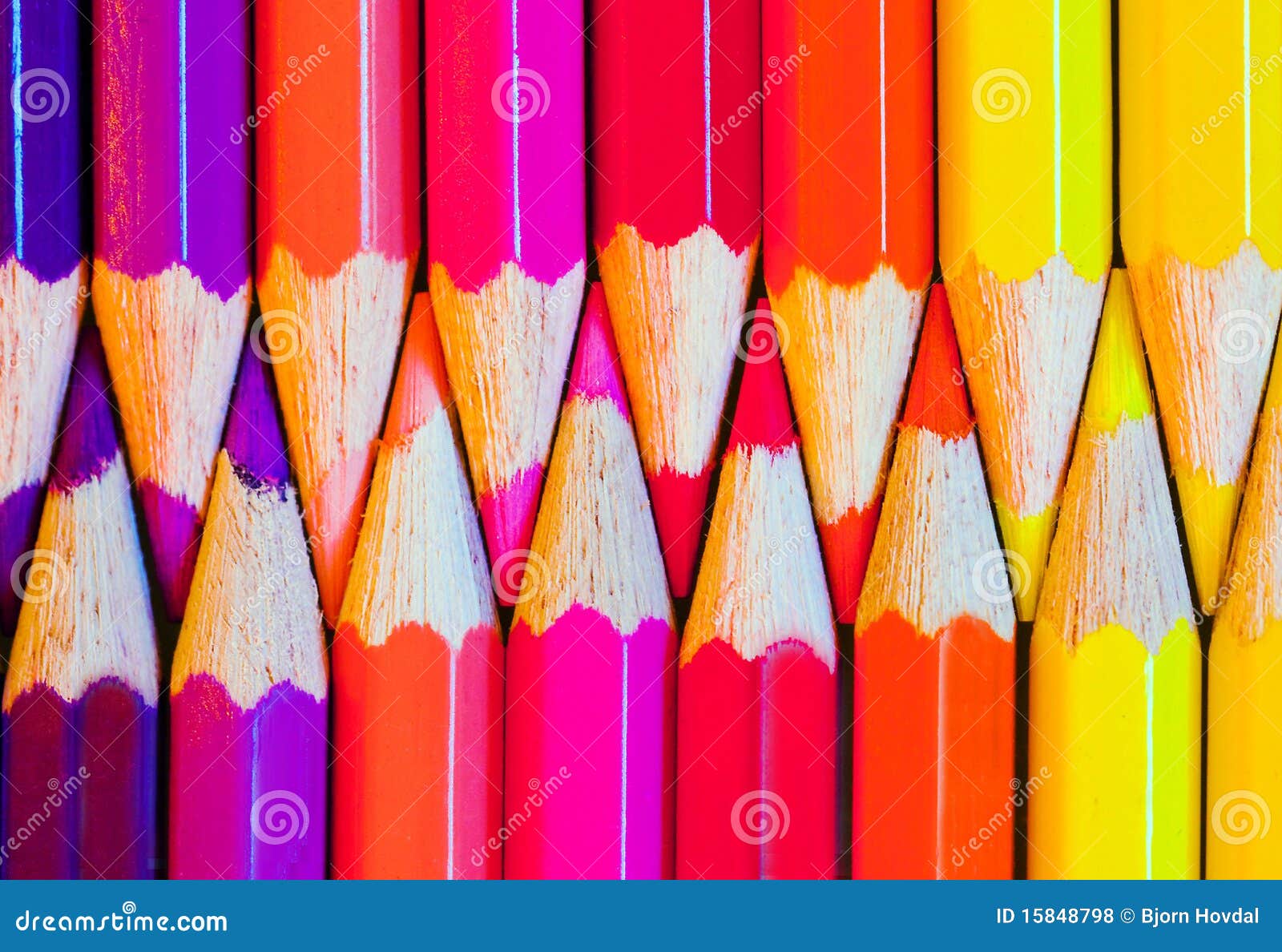 Matite colorate fotografia stock. Immagine di artistico - 15848798