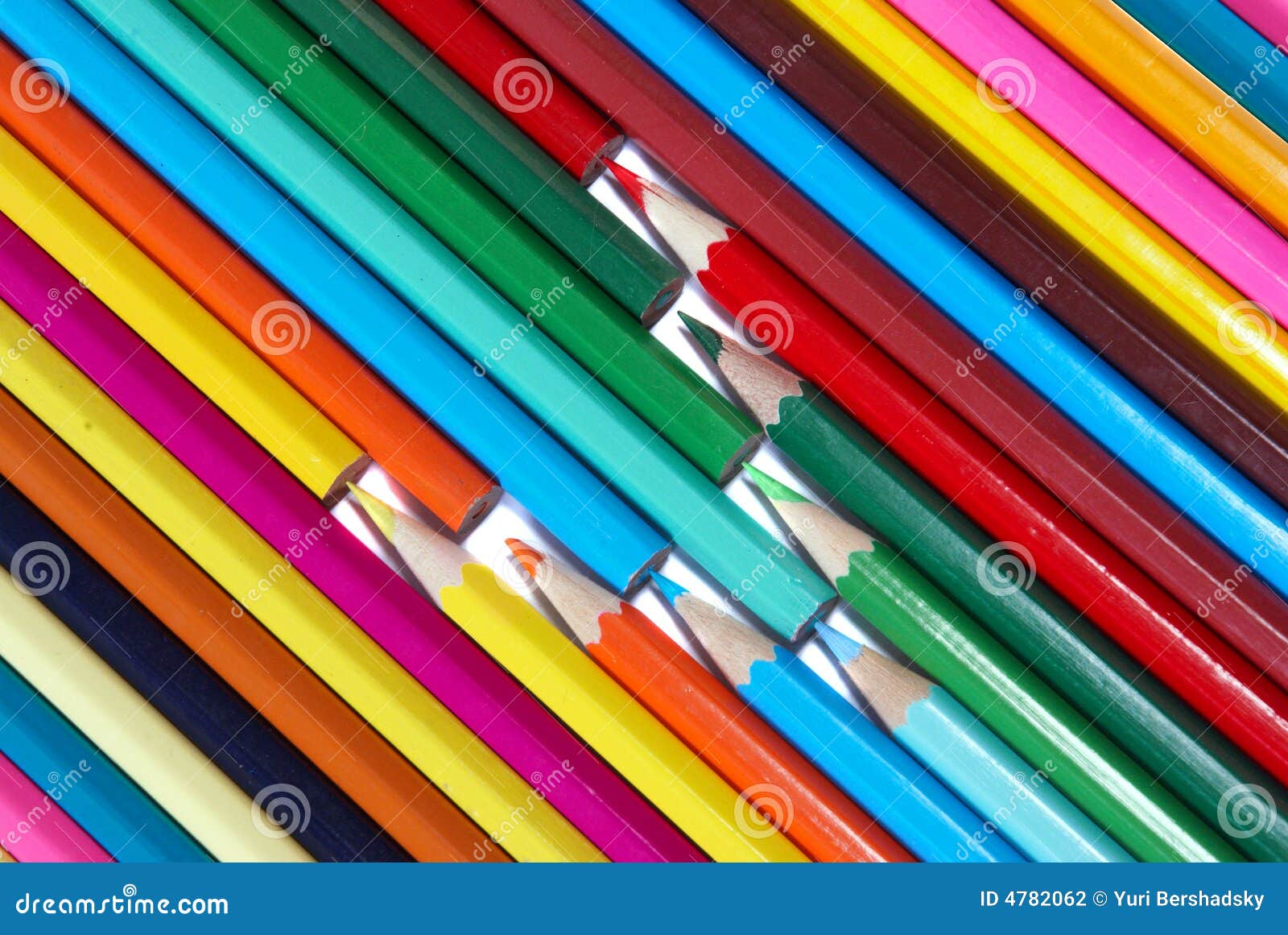 Matite colorate fotografia stock. Immagine di immagini - 4782062