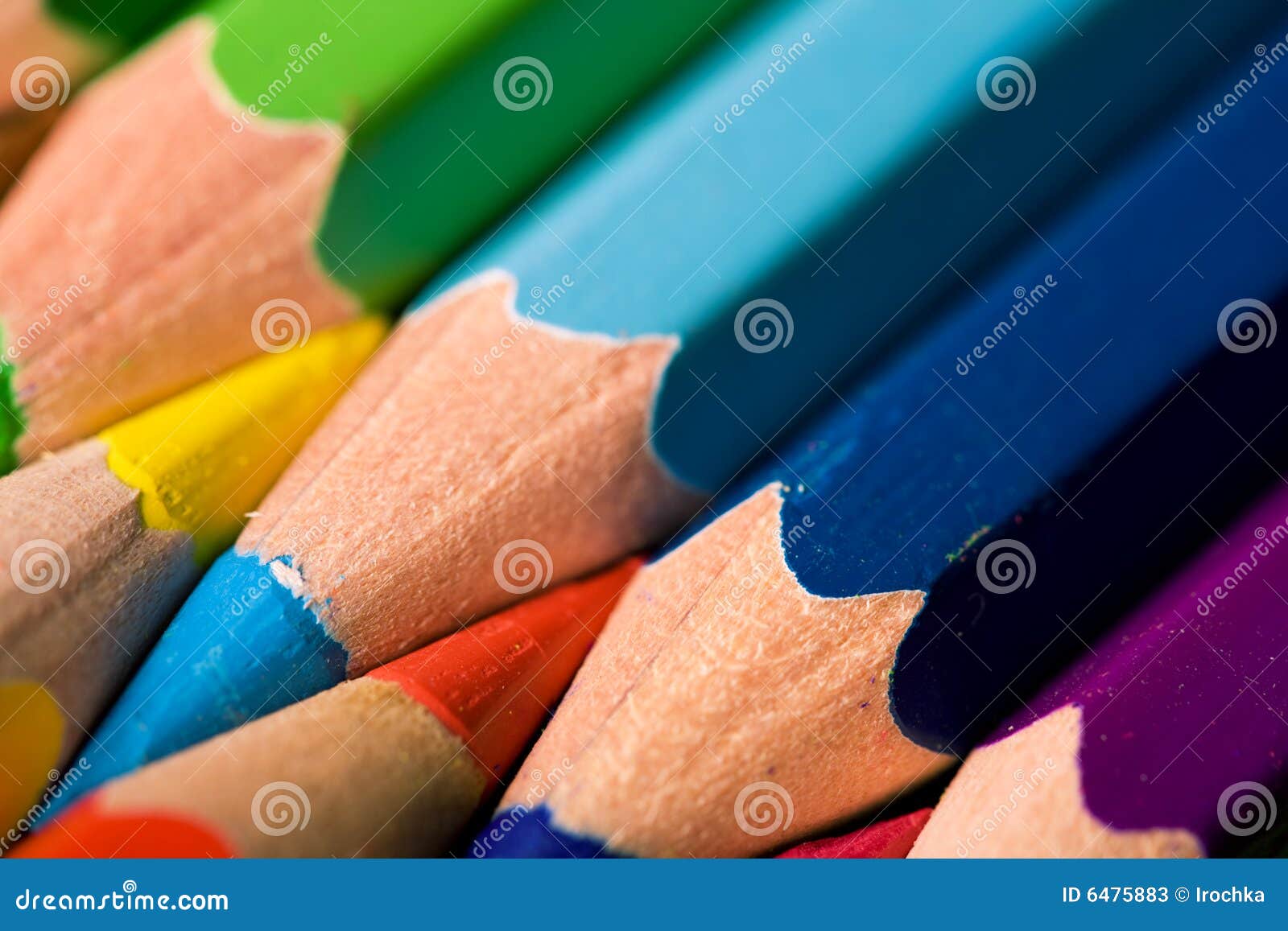 Matite colorate immagine stock. Immagine di matite, scuola - 6475883